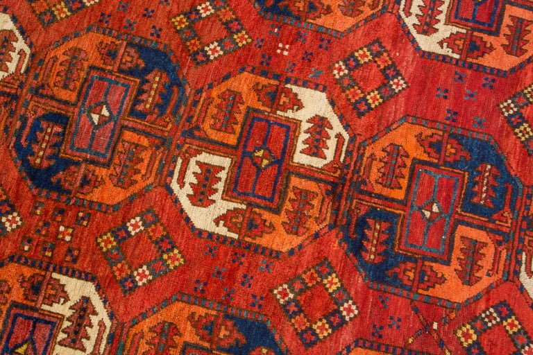 Ersari Turkomen Very Rare small main carpet circa 1860 short term ...
