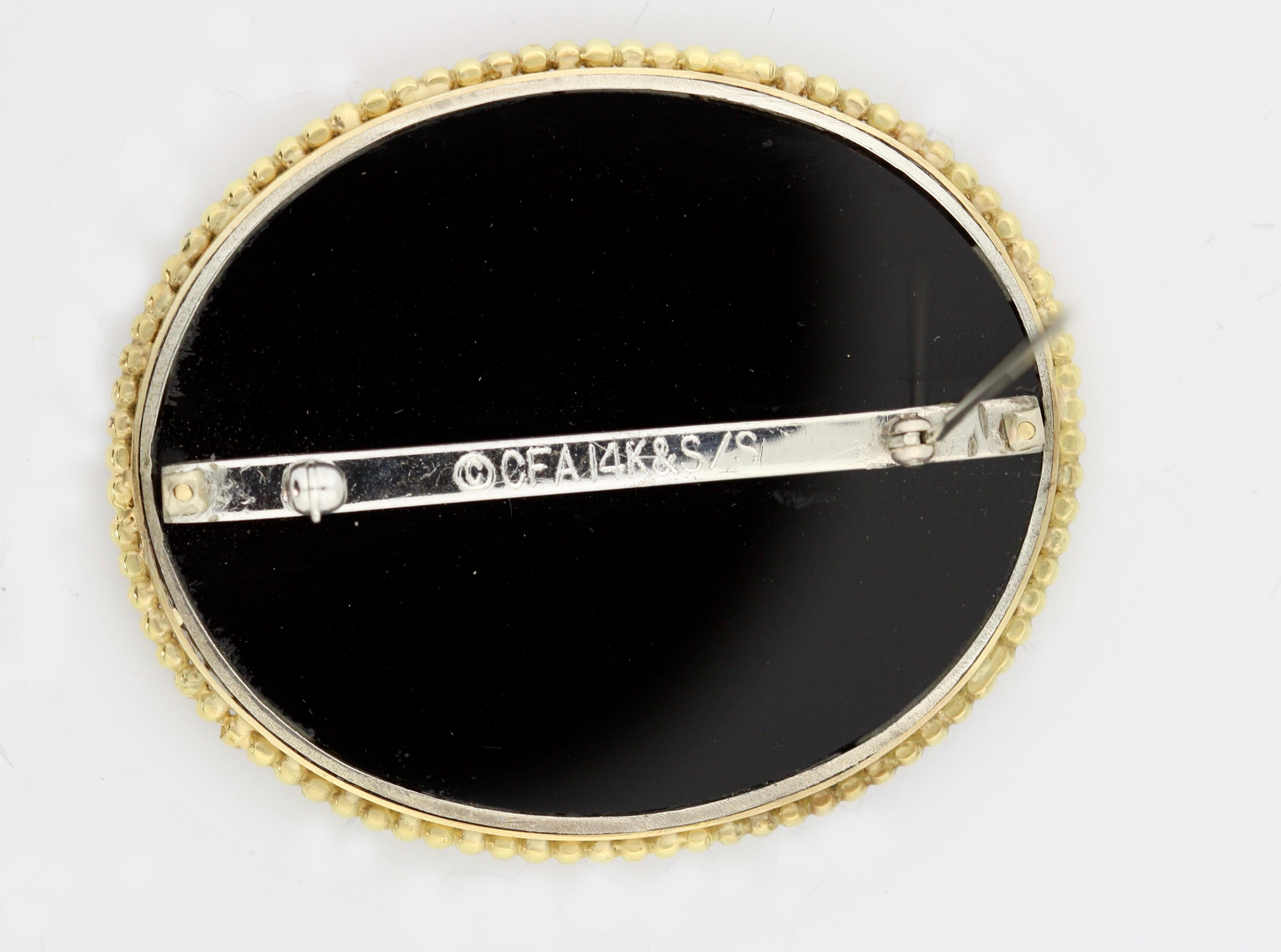 Erté Art Deco Style Pin For Sale at 1stDibs | erte brooch, erte jewelry ...