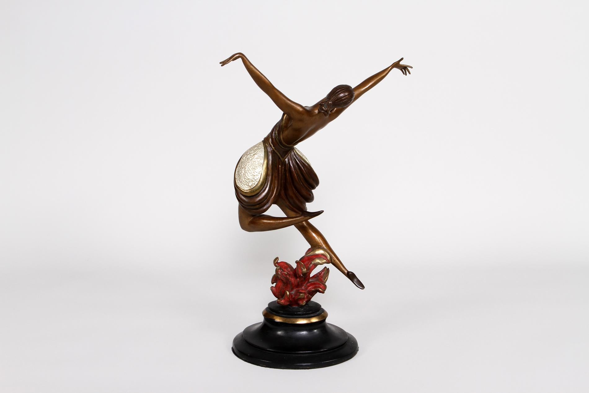 Erte Bronze "La Danseuse" at 1stDibs