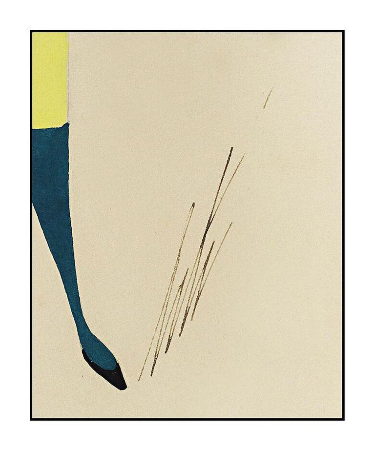 Erté - ERTE Original Gouache Painting Authentic Signed Deco Artwork ...