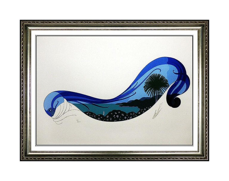 Erté - ERTE Rare Riviera Serigraph Original SIGNED Art Deco Set ...