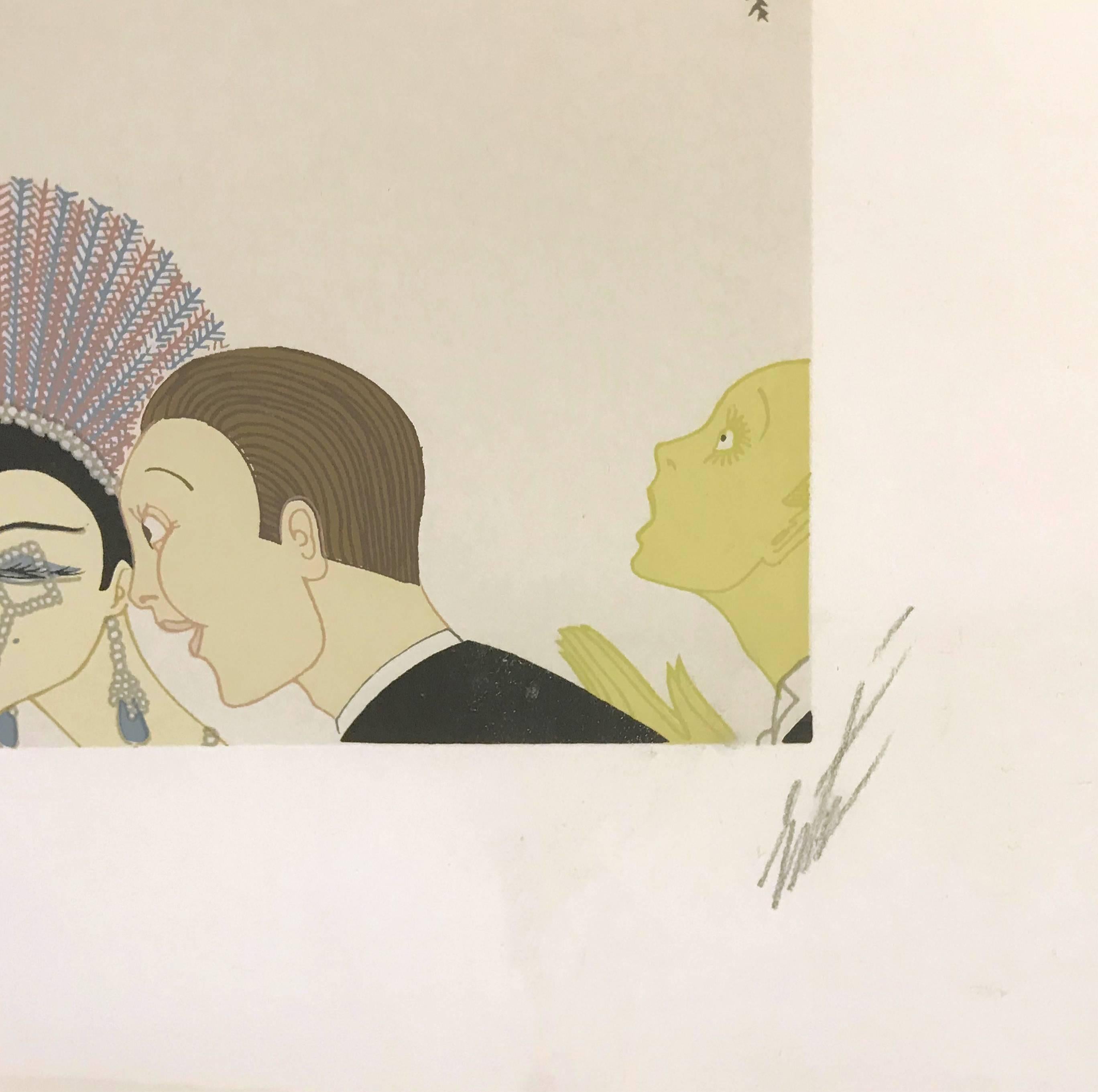 Erté - THE PORTRAIT at 1stDibs | erte portrait