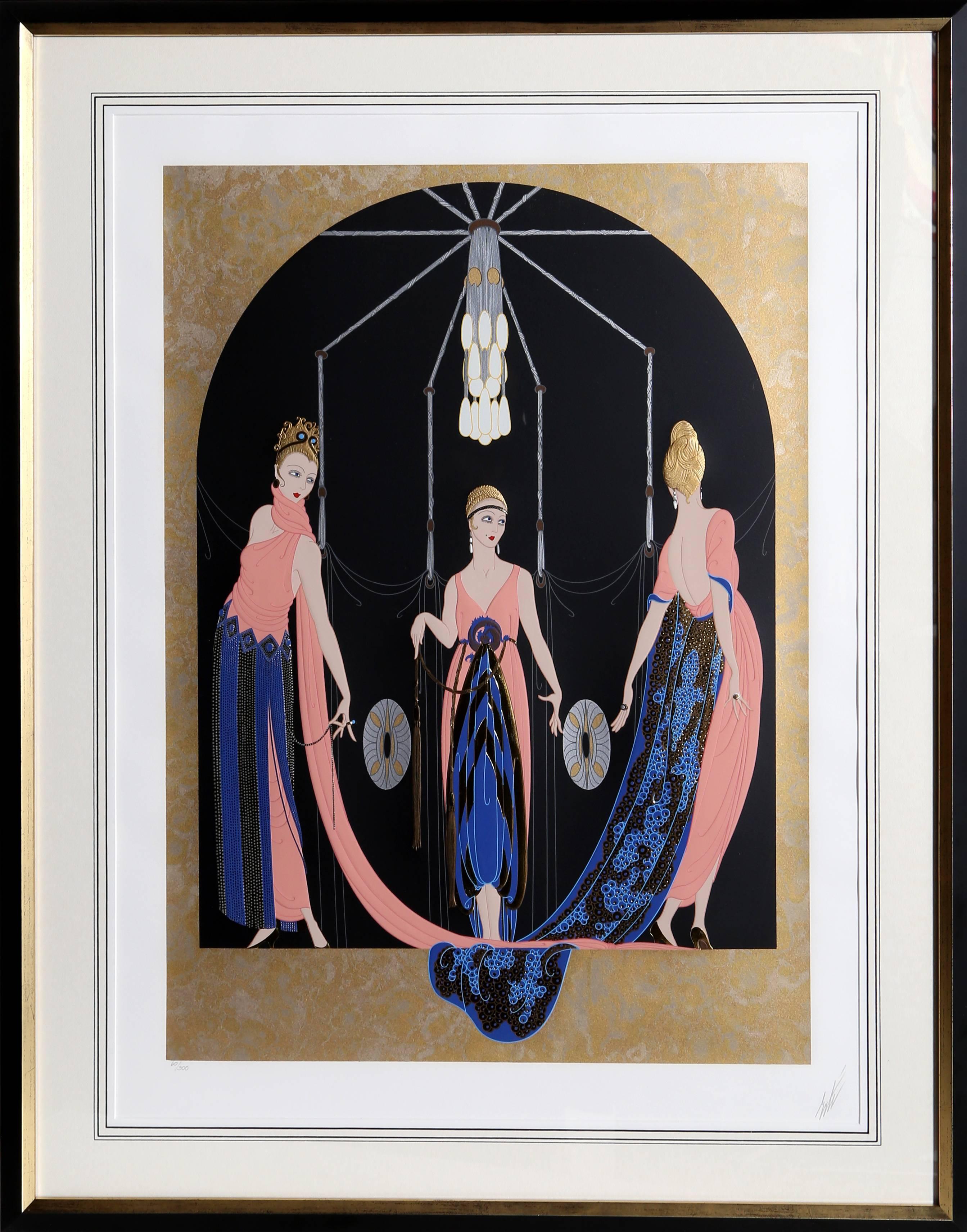 Erté - Three Graces at 1stDibs