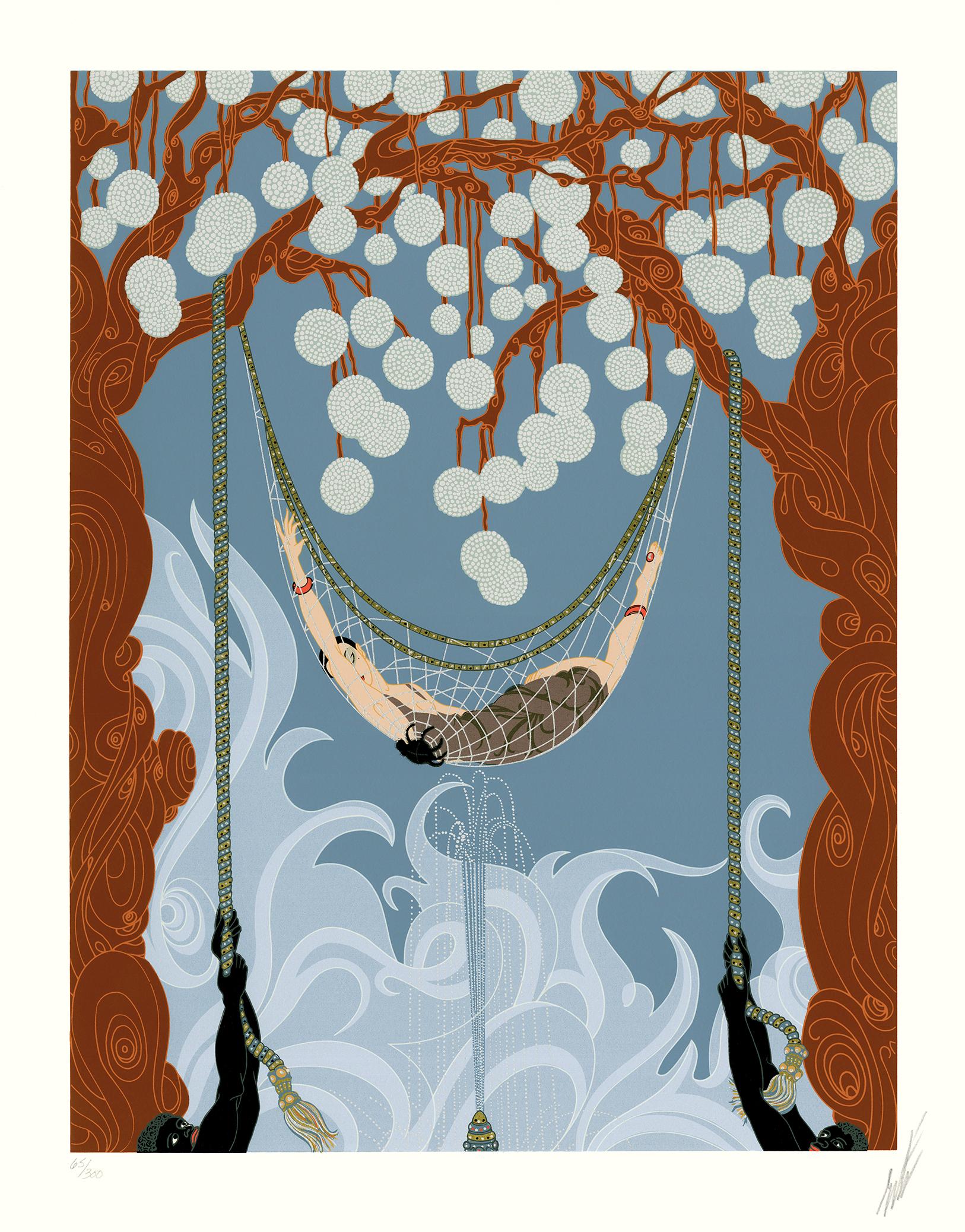 Erte - Romain de Tirtoff - Asian Princess For Sale at 1stDibs