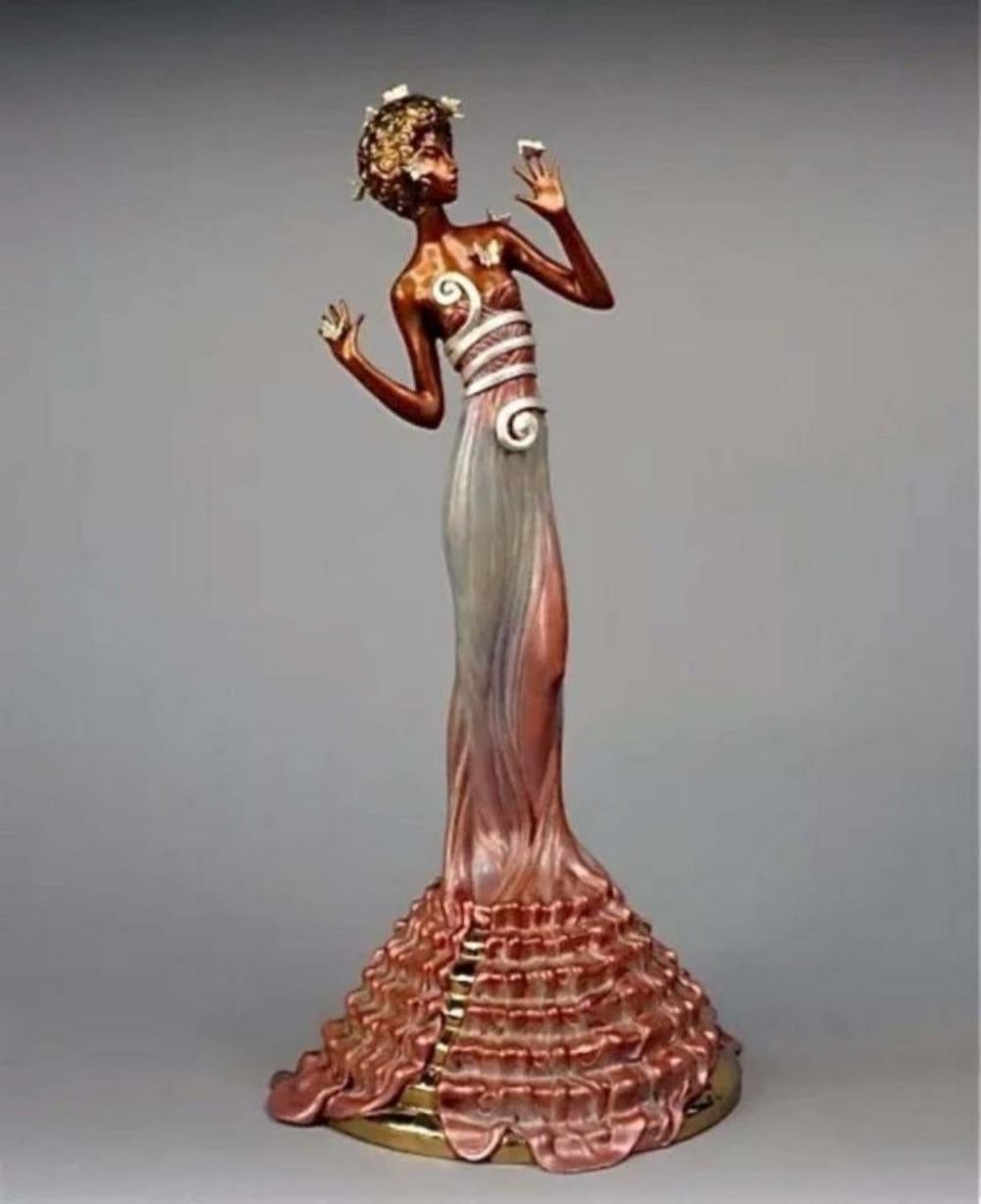 Erte Bronze Sculptures - 77 For Sale on 1stDibs | erte sculptures ...