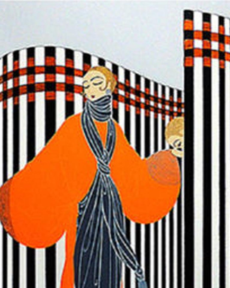 Erté - ERTE SERIGRAPH COQUETTE SIGNED AND NUMBERED Serigraph For Sale ...