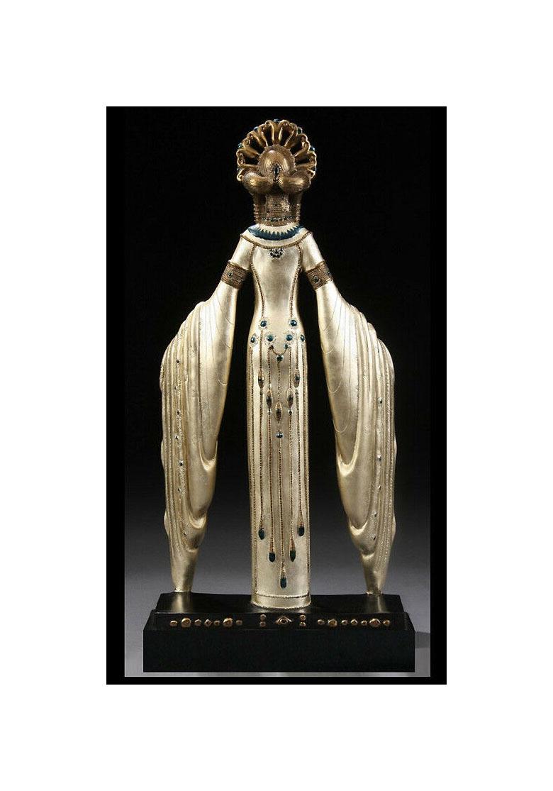 Erté - $20, 000 ERTE Signed BRONZE Sculpture BYZANTINE Original ART ...