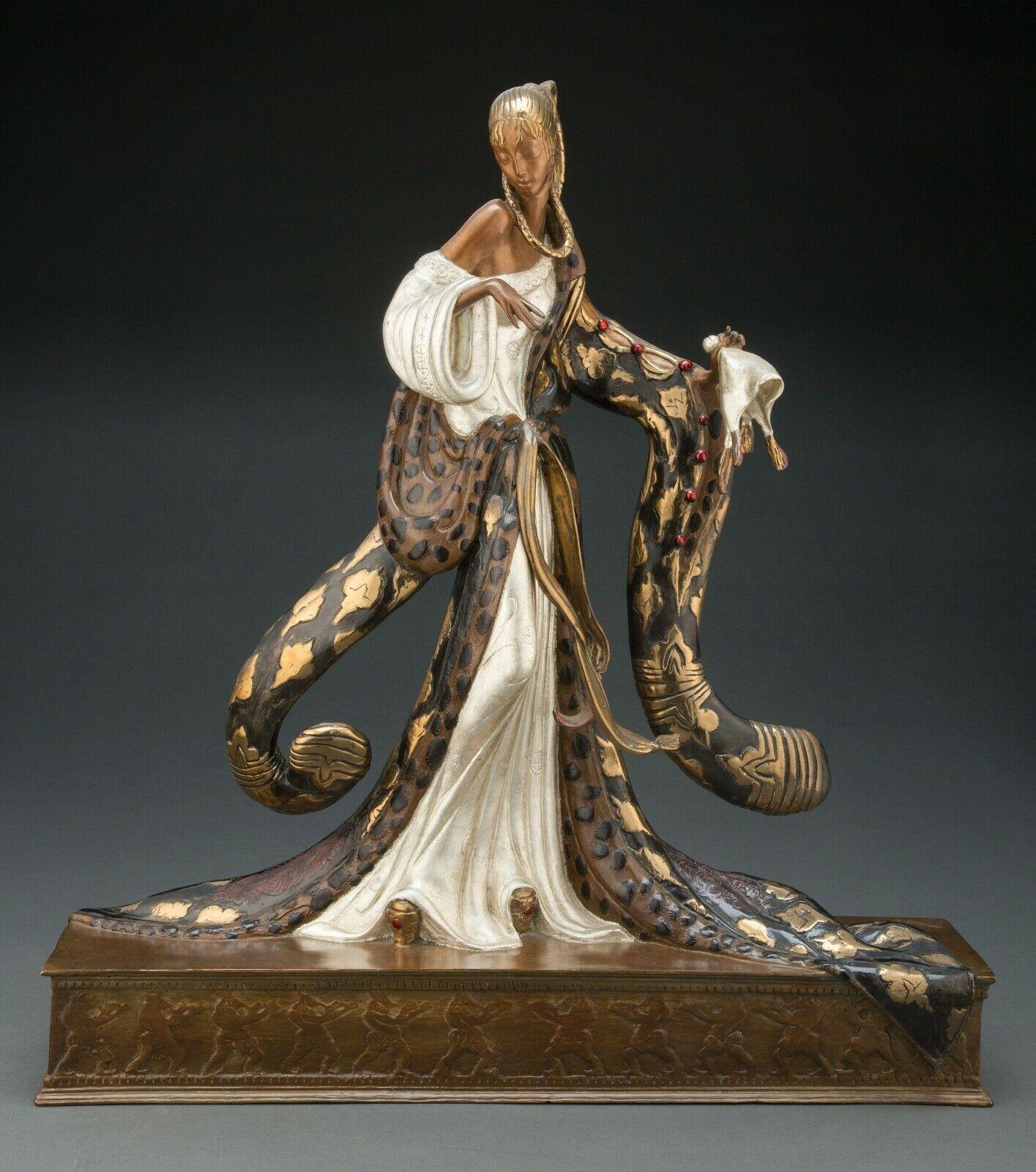 Erté - Le Soleil by Erte Bronze Sculpture Signed and numbered List ...