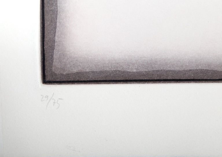 Erwin Bechtold - Minimalist Etching by Erwin Bechtold For Sale at 1stDibs