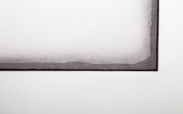 Erwin Bechtold - Minimalist Etching by Erwin Bechtold For Sale at 1stDibs