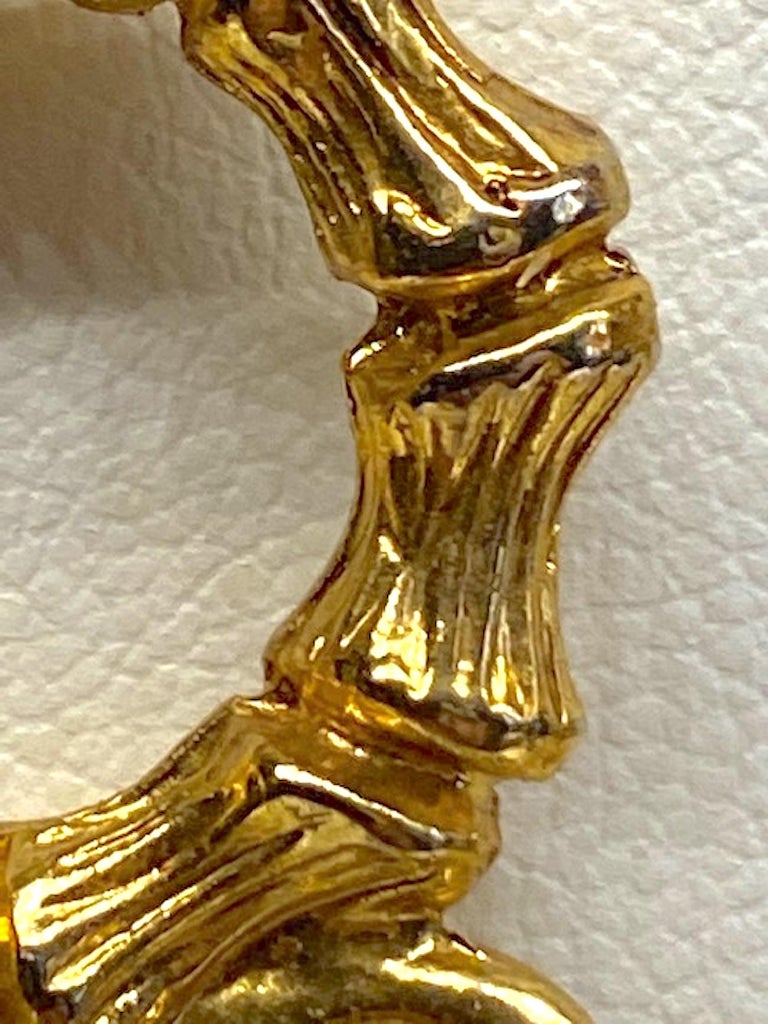 Erwin Pearl Gold and Carved Glass 1980s Pendant Necklace at 1stDibs
