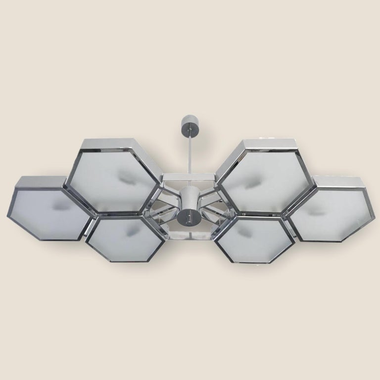 Esagoni Chandelier by Fabio Ltd For Sale at 1stDibs