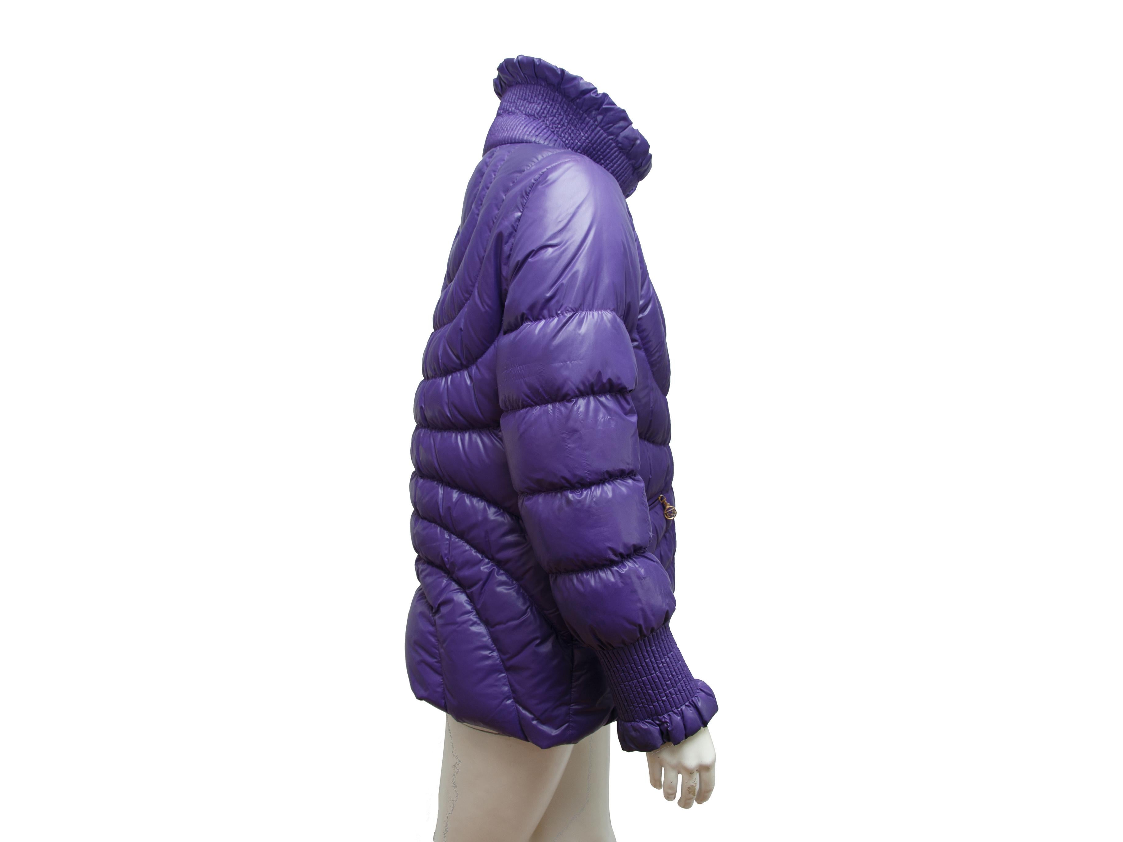Escada Purple Quilted Puffer Down Coat For Sale at 1stDibs | lila ...