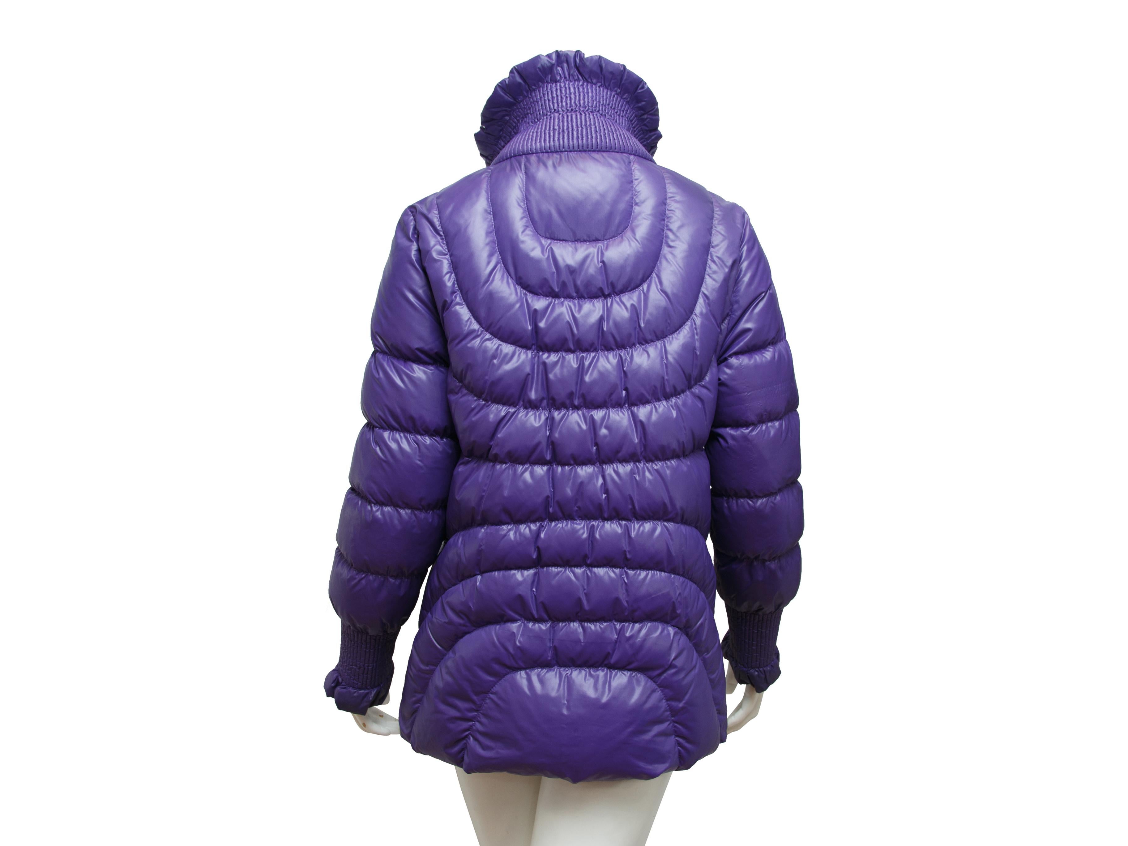 Escada Purple Quilted Puffer Down Coat For Sale at 1stDibs | lila ...