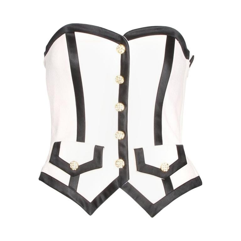 Escada Seamed Boustier Circa 1990's at 1stDibs