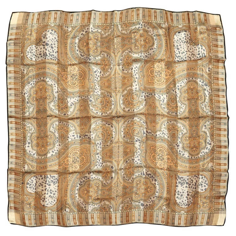 Escada Silk Scarf - Made in Italy - New, Never Worn For Sale at 1stDibs ...