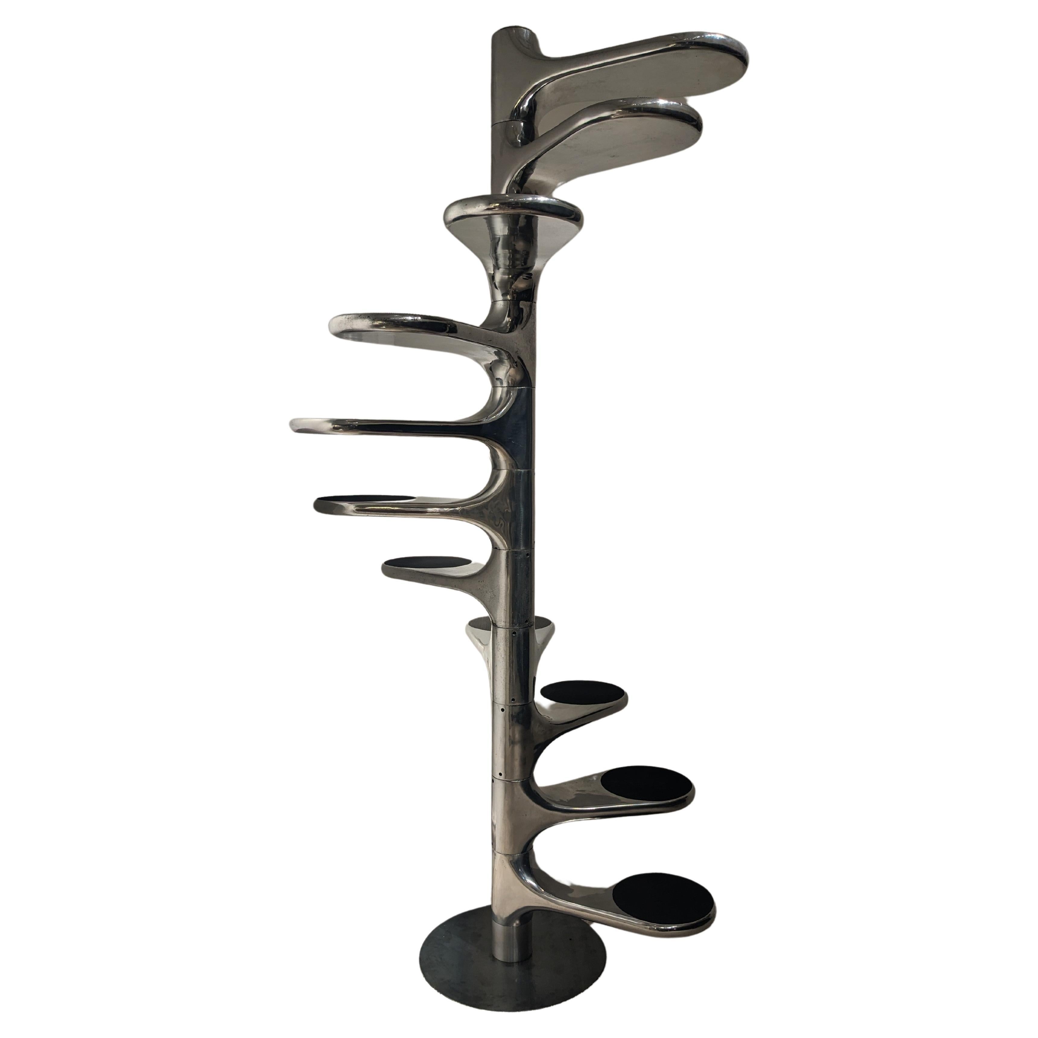 Roger Tallon Aluminum Helicoid Staircase For Sale at 1stDibs | roger ...