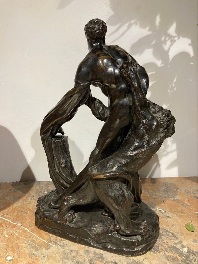 Escultura Bronce de Milon de Crotona de Pierre Puget im Angebot bei 1stDibs