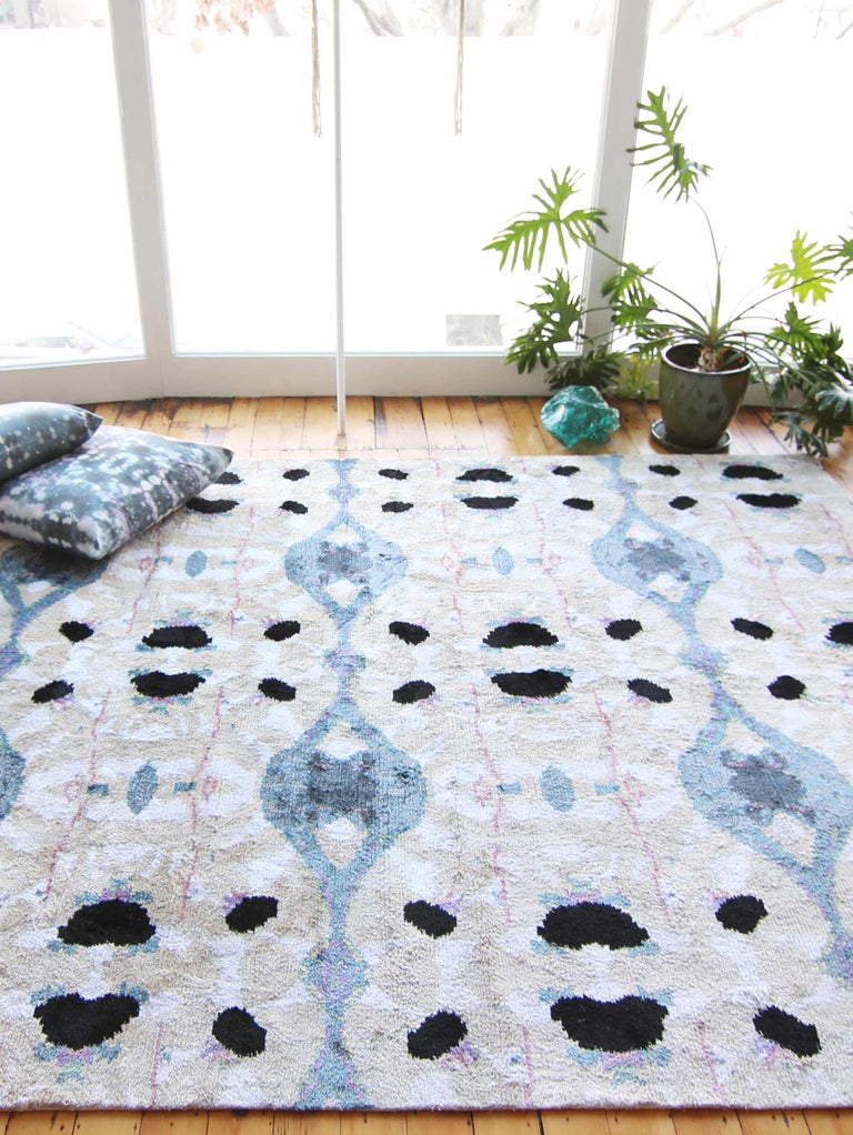 Eskayel, Galileo Glass Rug, Silk Lulu Weave For Sale at 1stDibs