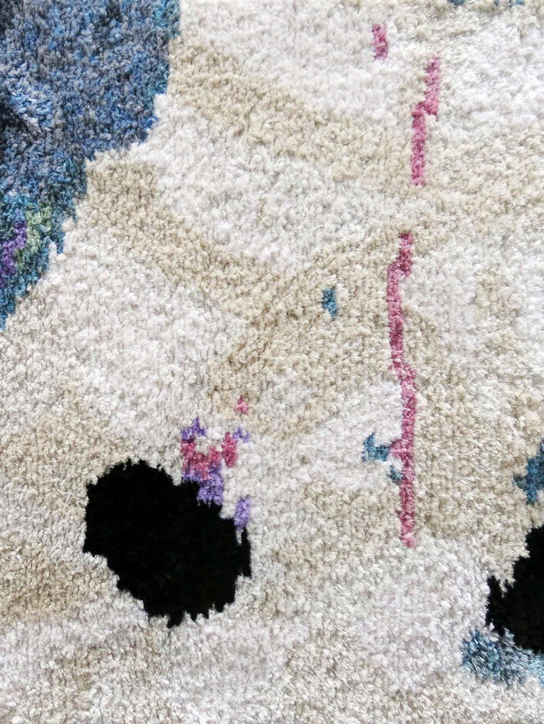 Eskayel, Galileo Glass Rug, Silk Lulu Weave For Sale at 1stDibs