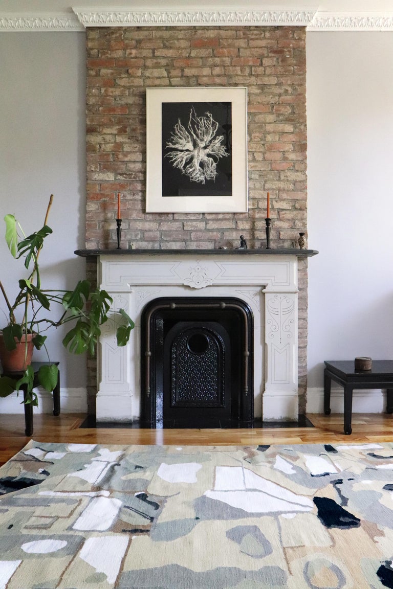 Eskayel, Medina, Blanca Flat-Weave Rug For Sale at 1stDibs