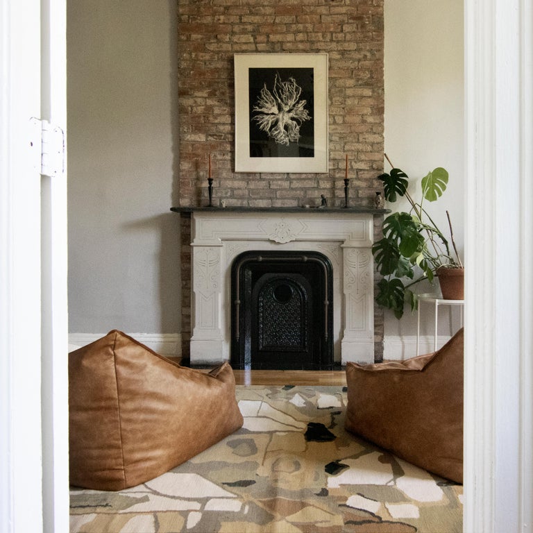 Eskayel, Medina, Blanca Flat-Weave Rug For Sale at 1stDibs