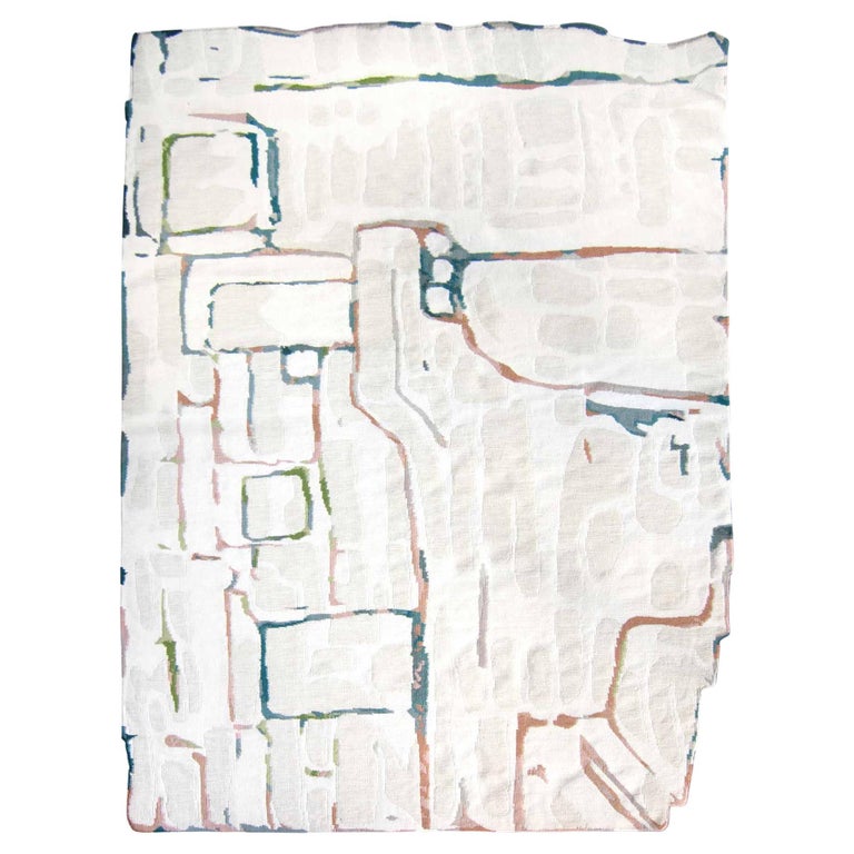 Eskayel, Portico, Multi Two Tone Flat-Weave Rug For Sale at 1stDibs