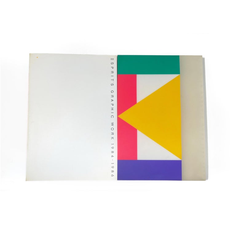 Esprit: Graphic Work 1984-1986 Book For Sale at 1stDibs