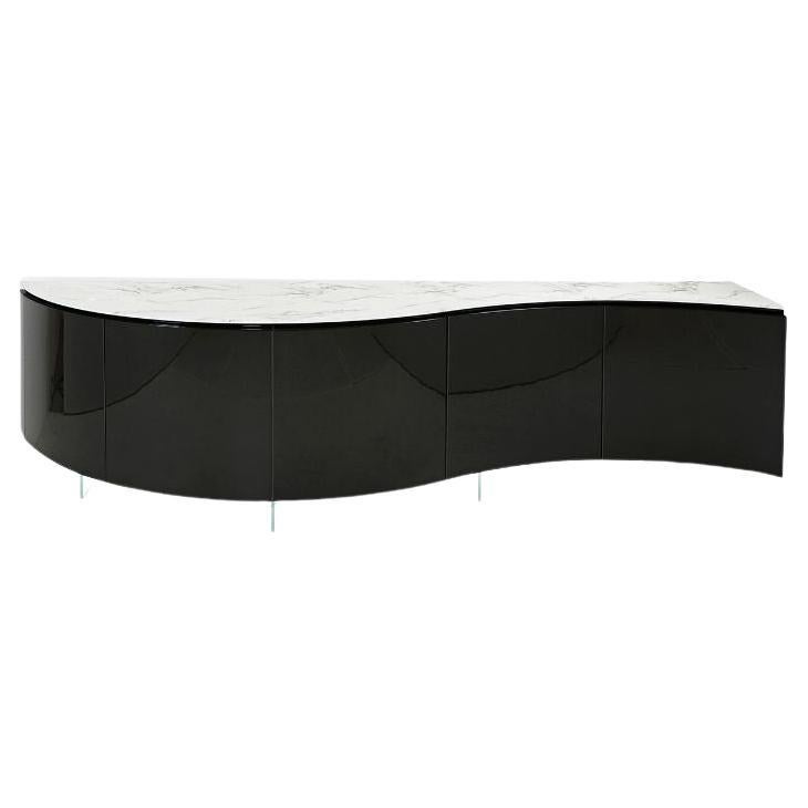 Esse Black Sideboard For Sale at 1stDibs