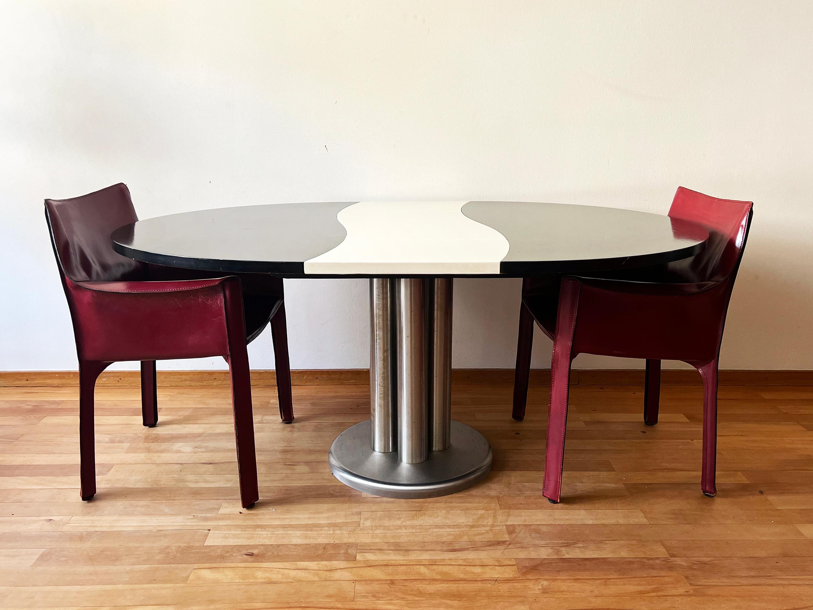 "Esse" Studio Extendable Table Donato D’urbino and Jonathan de Pas for Acerbis For Sale at 1stDibs