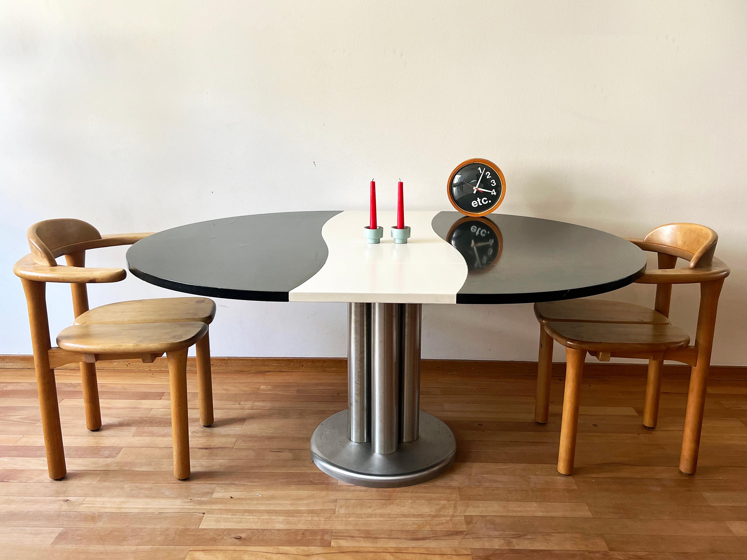 "Esse" Studio Extendable Table Donato D’urbino and Jonathan de Pas for Acerbis For Sale at 1stDibs