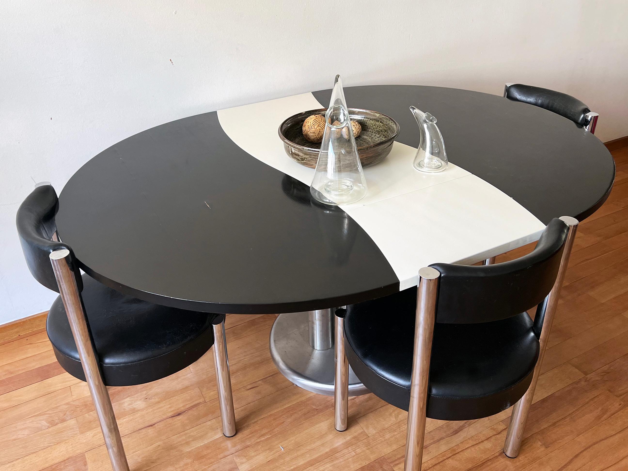 "Esse" Studio Extendable Table Donato D’urbino and Jonathan de Pas for Acerbis For Sale at 1stDibs