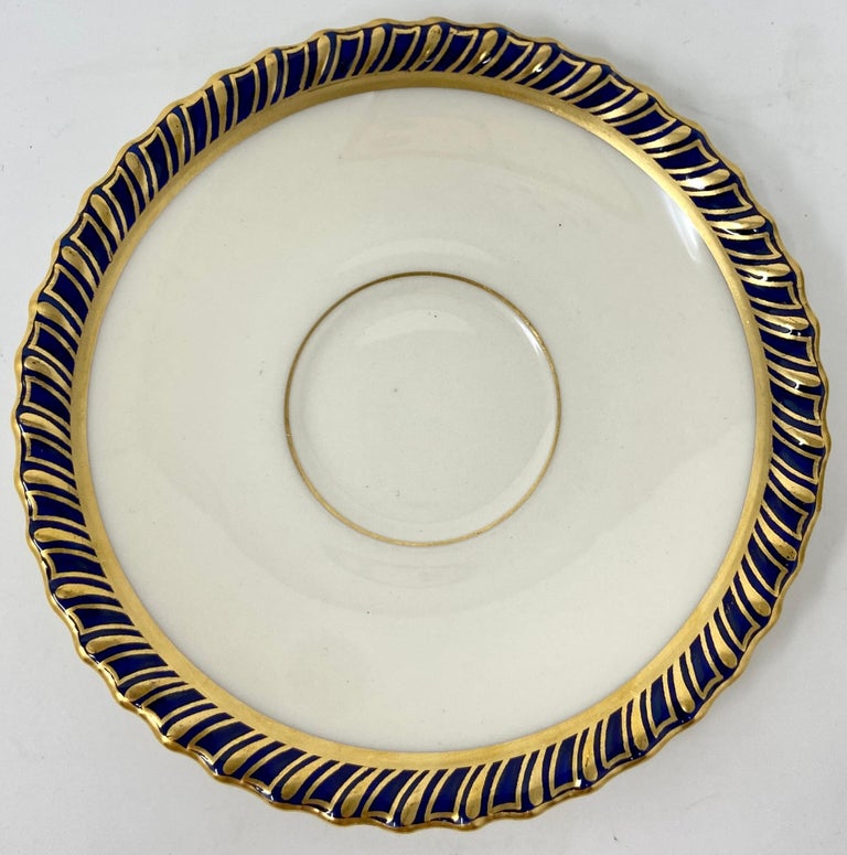 Estate American "Tiffany and Co." 80-Piece Porcelain Dinner Service ...