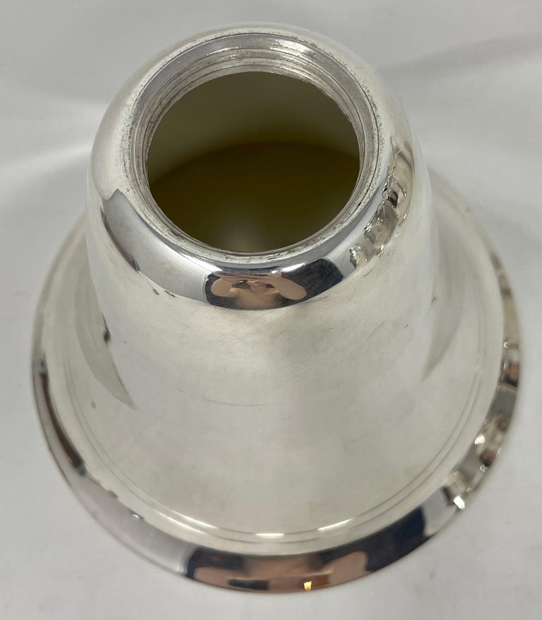 Estate Art Deco Silver Plated "Town Crier" Bell Cocktail Shaker, circa ...