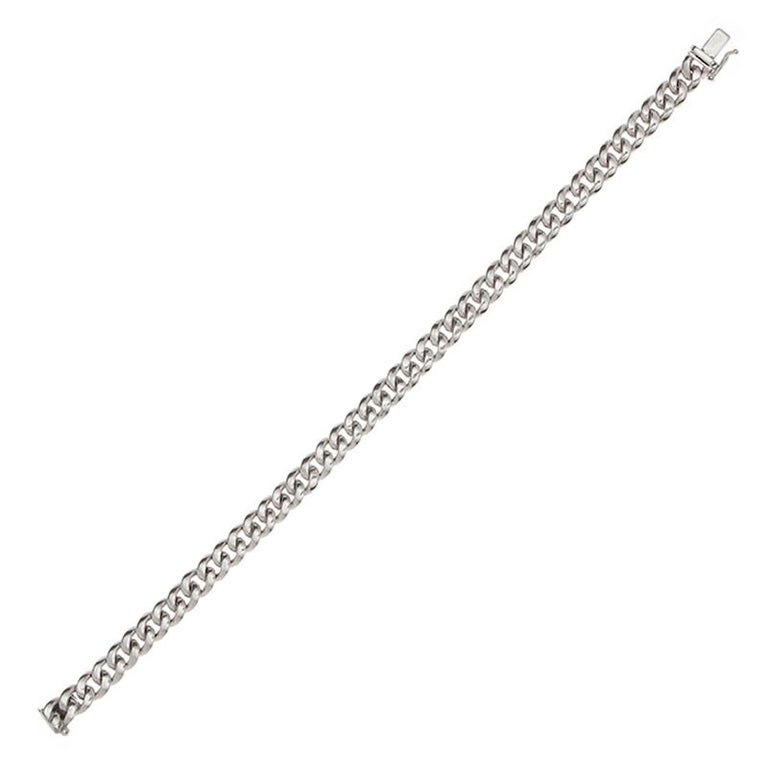 Estate Cuban Link Platinum Chain at 1stDibs | platinum cuban link ...