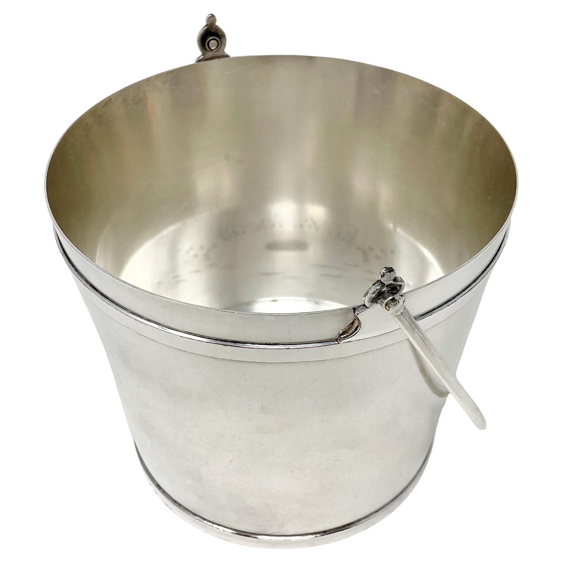 Estate English Silver-Plated Ice Bucket, Circa 1920's-1930's. For Sale ...