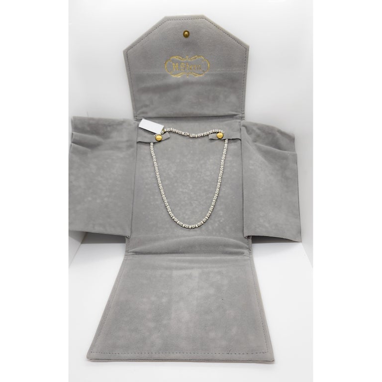 Estate H. Stern 18k White Gold Antiga Necklace For Sale at 1stDibs