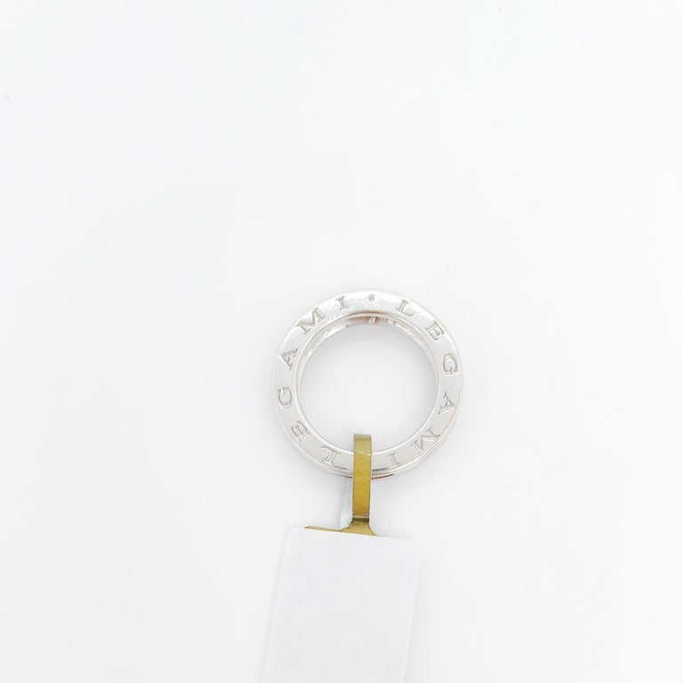 Estate Legami White Diamond and 18k White Gold Eternity Band For Sale ...