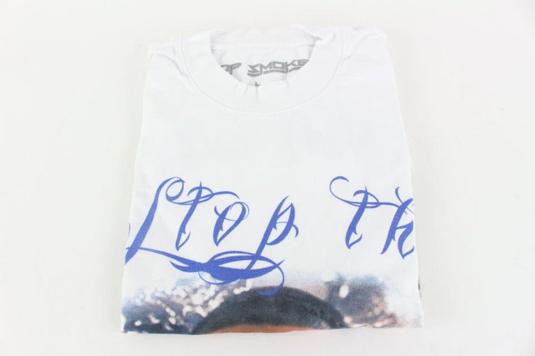 Estate of Bashar Jackson Pop Smoke Virgil Abloh Men's Large Stop the ...