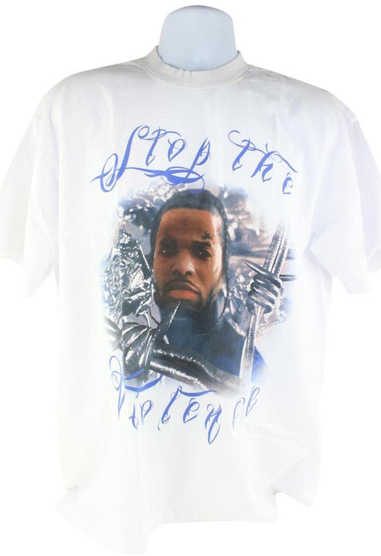 Estate of Bashar Jackson Pop Smoke Virgil Abloh Men's Large Stop the ...