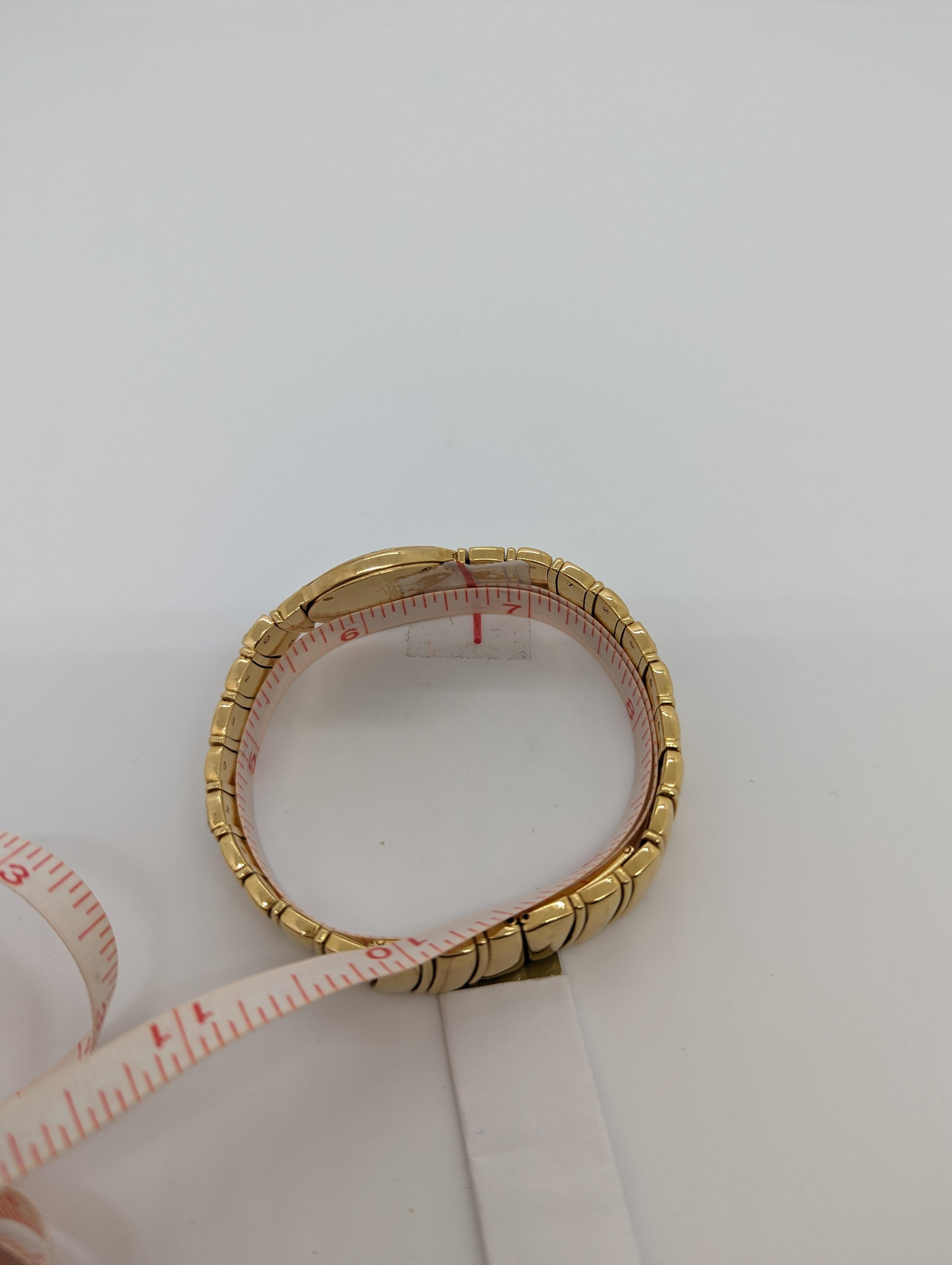 Estate Vacheron and Constantin White Diamond Watch in 18K Yellow Gold ...