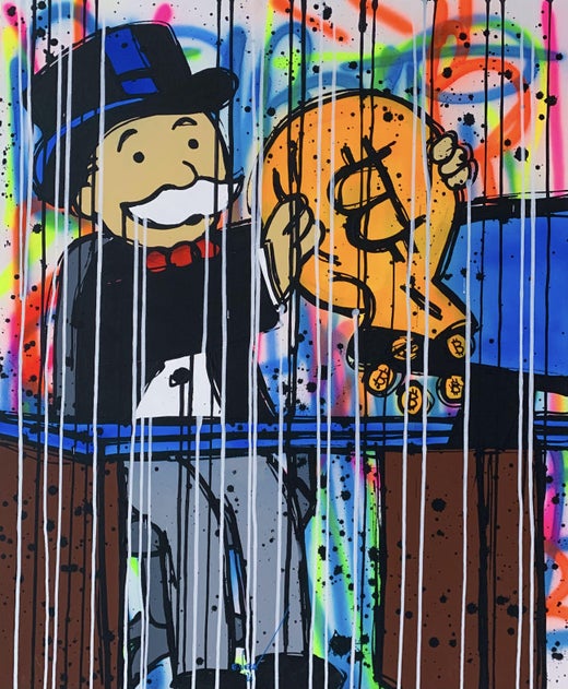 Esteban Vera - Guernica, Painting, Acrylic on Canvas For Sale at 1stDibs