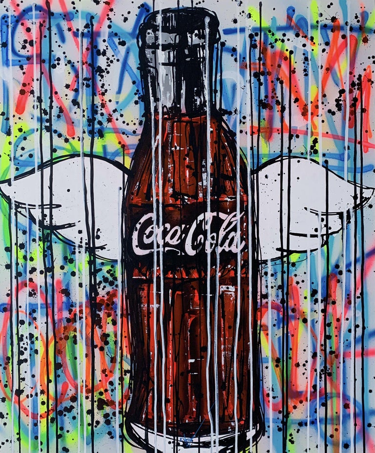 Esteban Vera - The main drink, Painting, Acrylic on Canvas For Sale at ...
