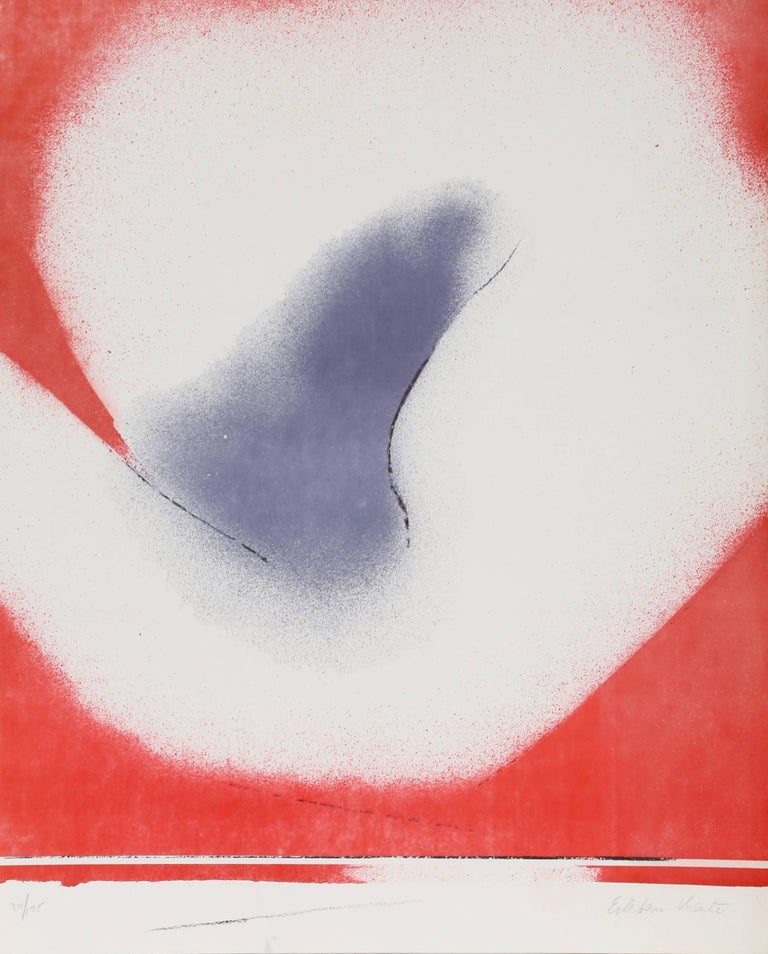 Esteban Vicente - Peace, Abstract Lithograph by Esteban Vicente at 1stDibs