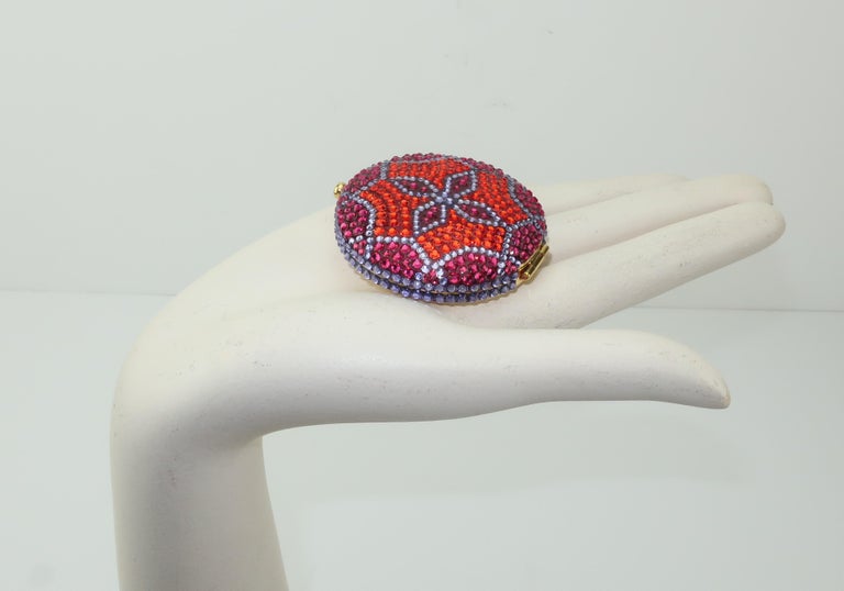 Estee Lauder Crystal Snowflake Powder Compact at 1stDibs | estee lauder ...