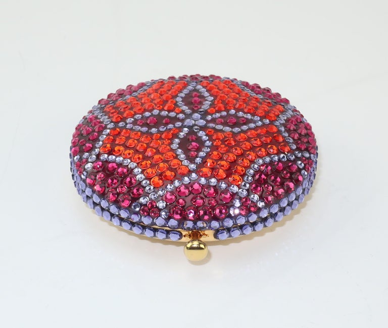 Estee Lauder Crystal Snowflake Powder Compact at 1stDibs | estee lauder ...