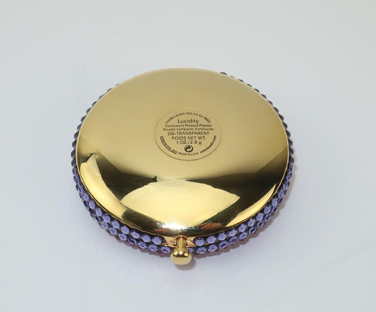 Estee Lauder Crystal Snowflake Powder Compact at 1stDibs | estee lauder ...