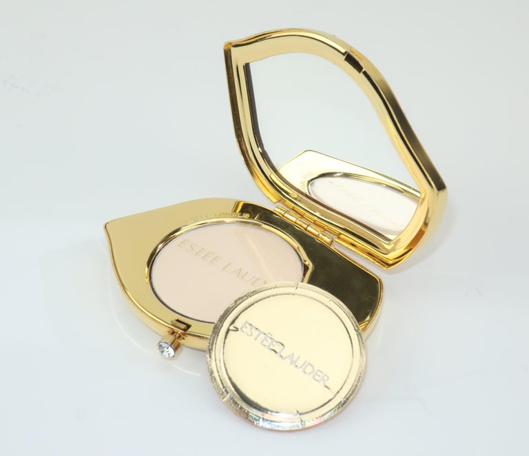 Estee Lauder Golden Shell Powder Compact at 1stDibs | estee lauder shell