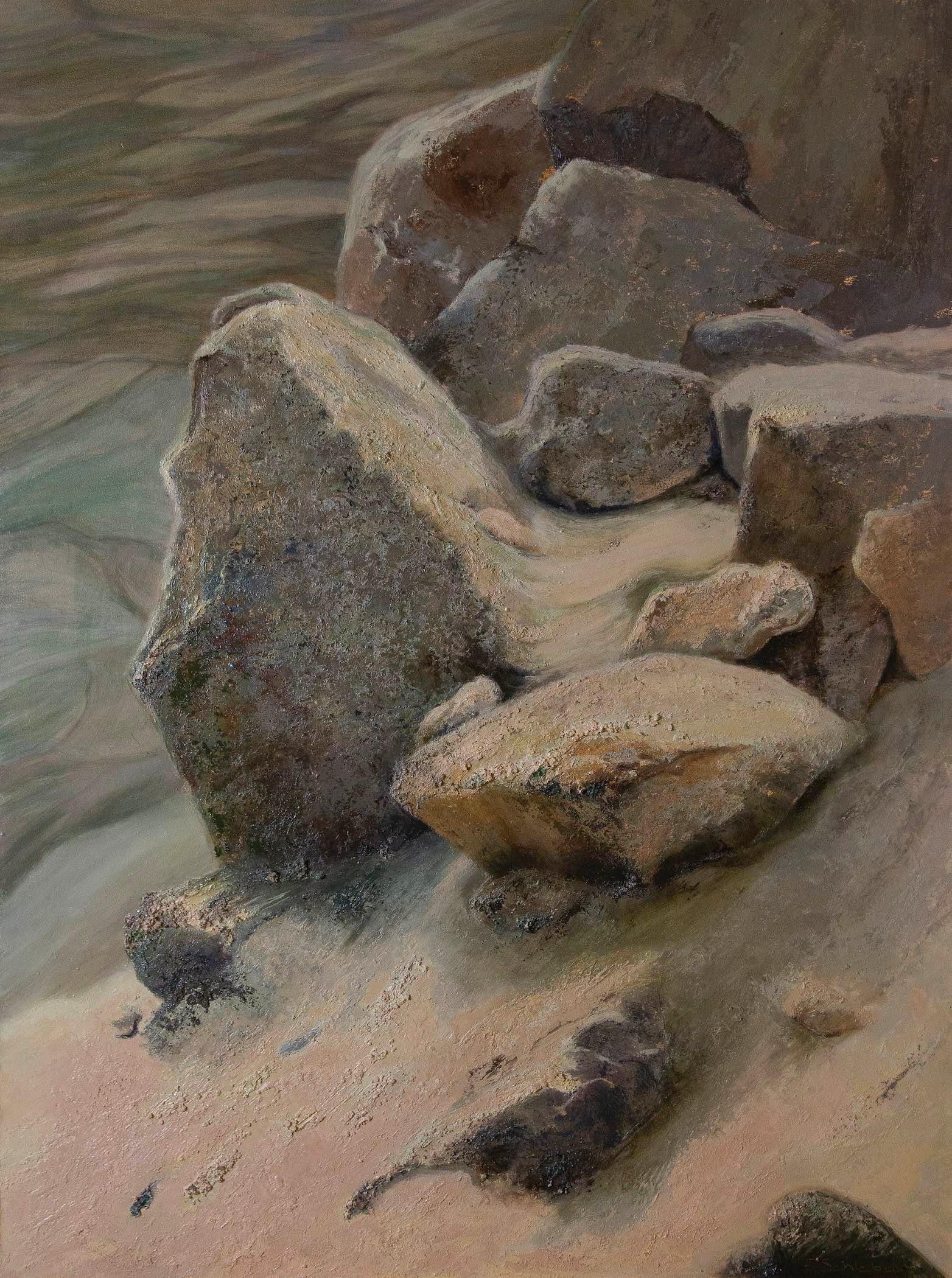 Lionel Kalish - A Canal in June For Sale at 1stDibs