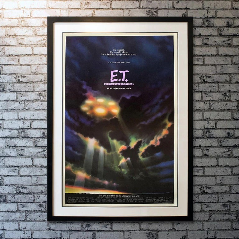 E.T. The Extra-Terrestrial, Unframed Poster, 1982 For Sale at 1stDibs